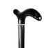 Buffalo Horn Derby Handle Ebony Cane - WalkingSticks.co.uk