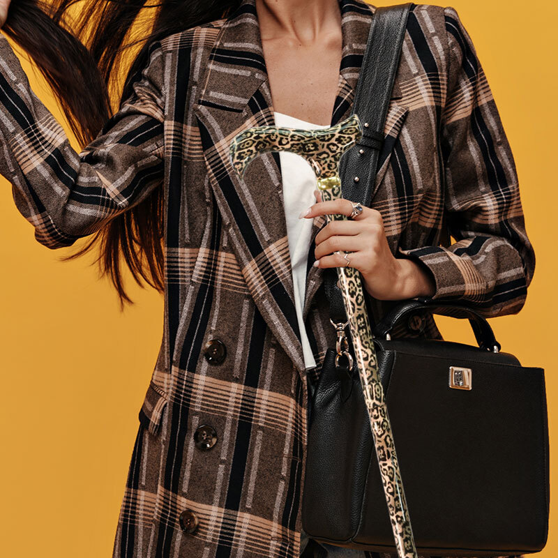 Sticks to Complement Black Handbags - WalkingSticks.co.uk