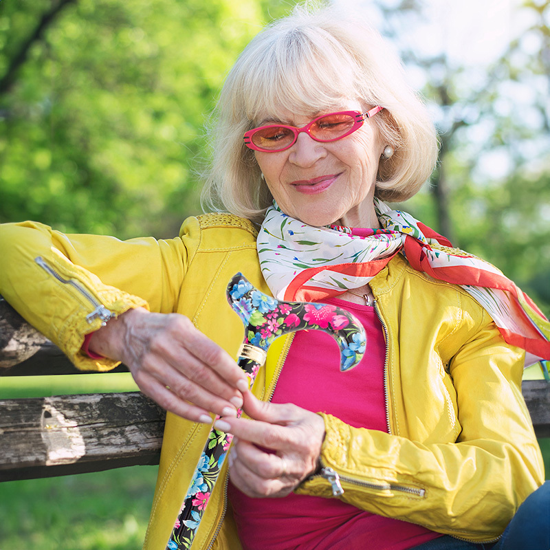 Best Floral Walking Sticks for Spring - WalkingSticks.co.uk