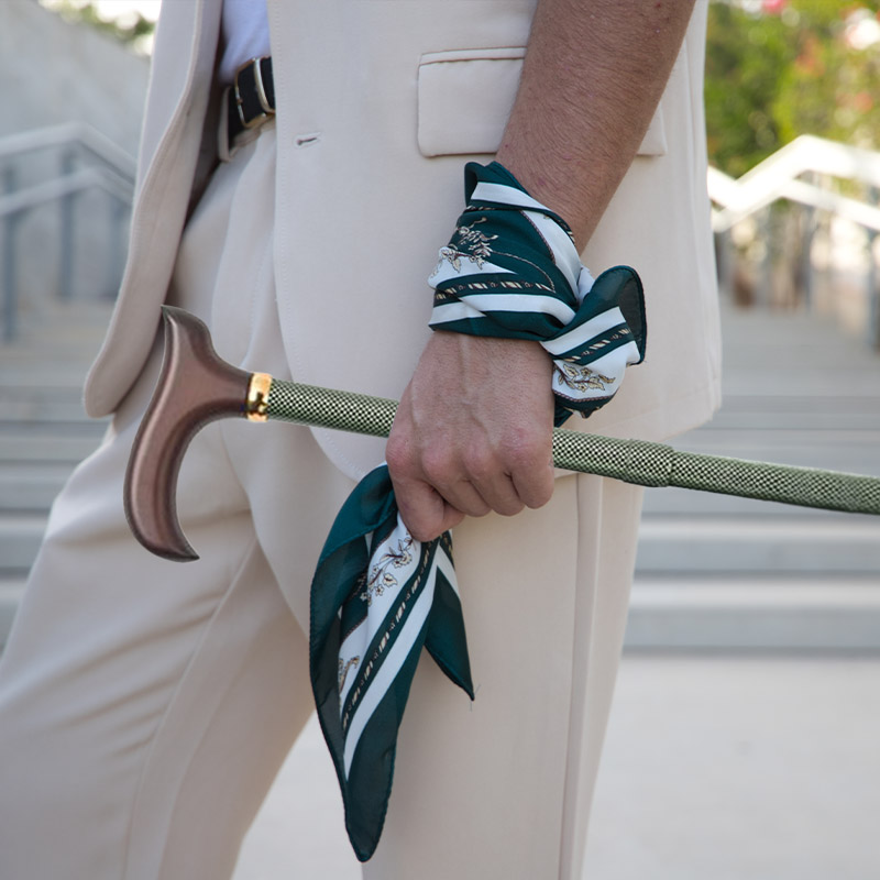 Accessorise Beige Suits With Walking Sticks - WalkingSticks.co.uk