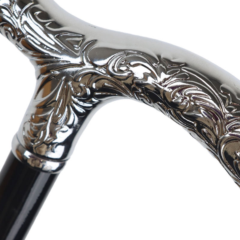 Chrome Plated Handle Walking Sticks - WalkingSticks.co.uk