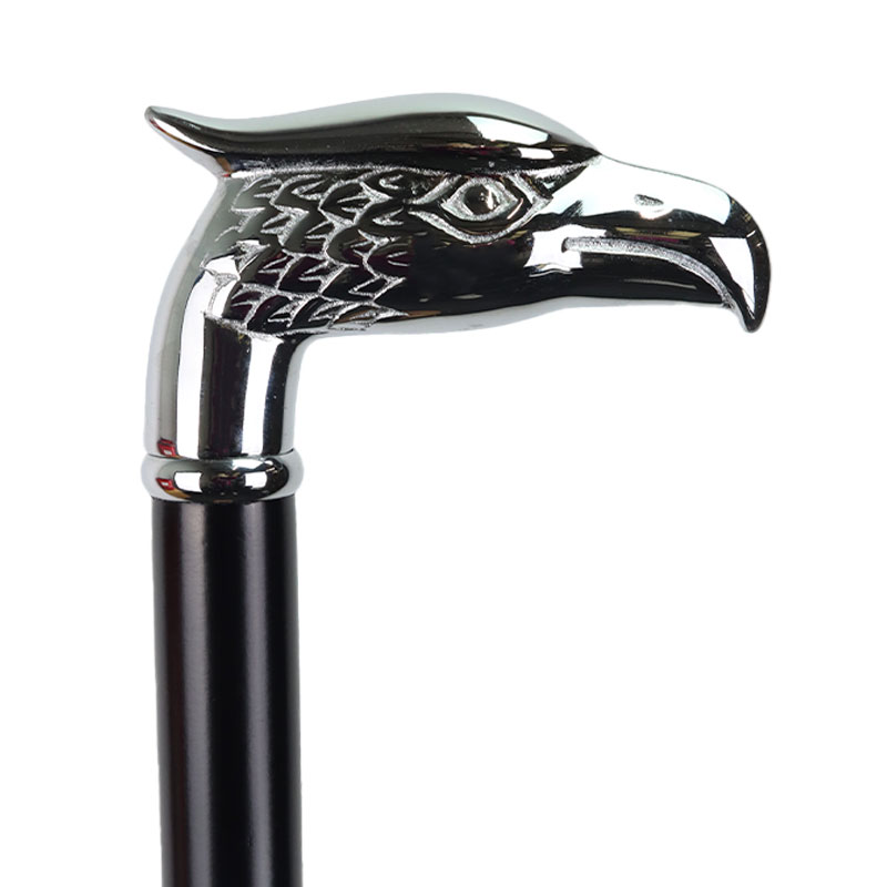 Eagle Handle Chrome Dress Cane - WalkingSticks.co.uk