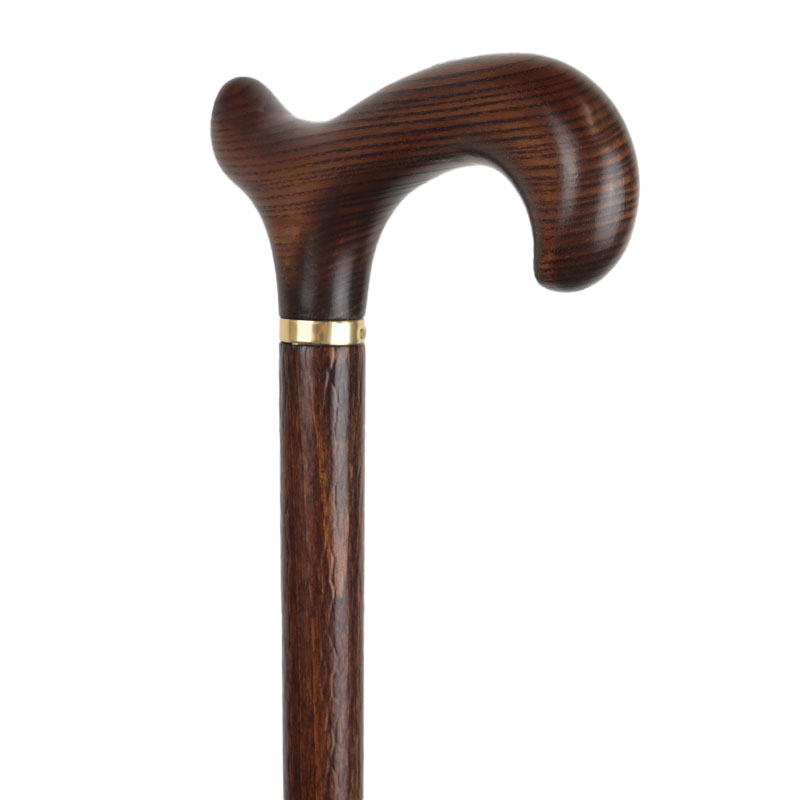 Anatomical Wood-Effect Walking Stick - WalkingSticks.co.uk