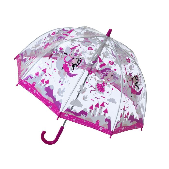 bubble umbrella pink