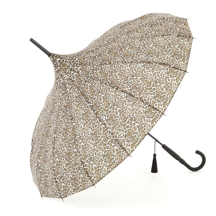 Soake Vintage Pagoda Umbrella (White) - WalkingSticks.co.uk