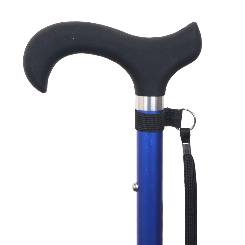 Plain Blue Walking Sticks - WalkingSticks.co.uk