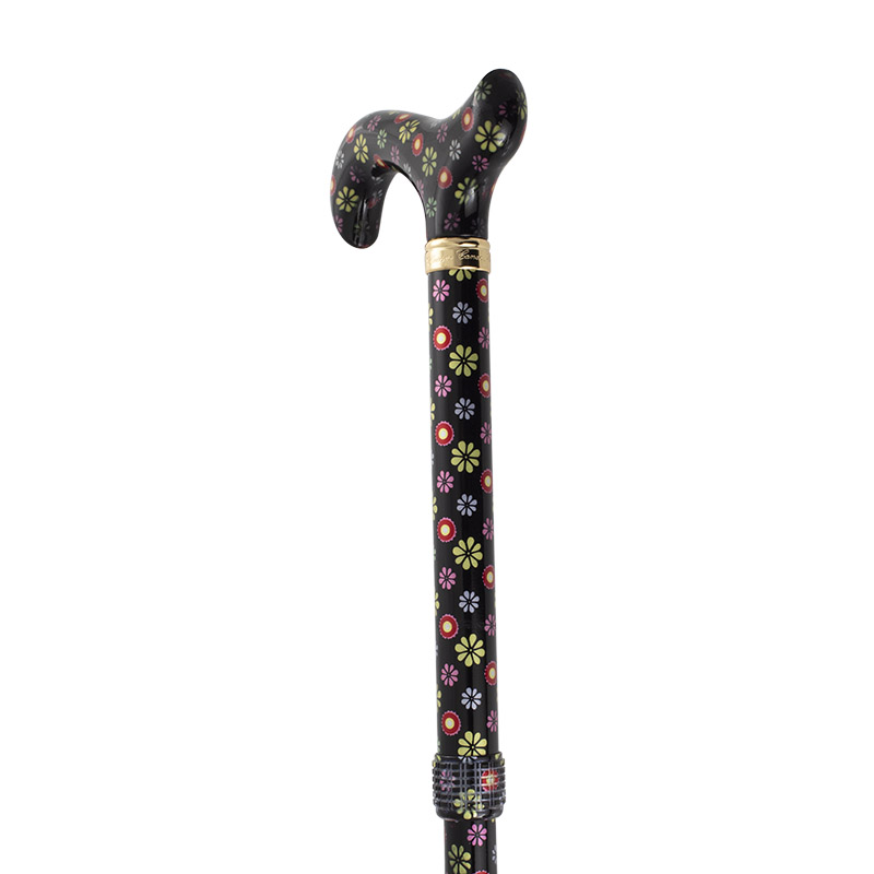 Polka Dot Folding Walking Sticks - WalkingSticks.co.uk