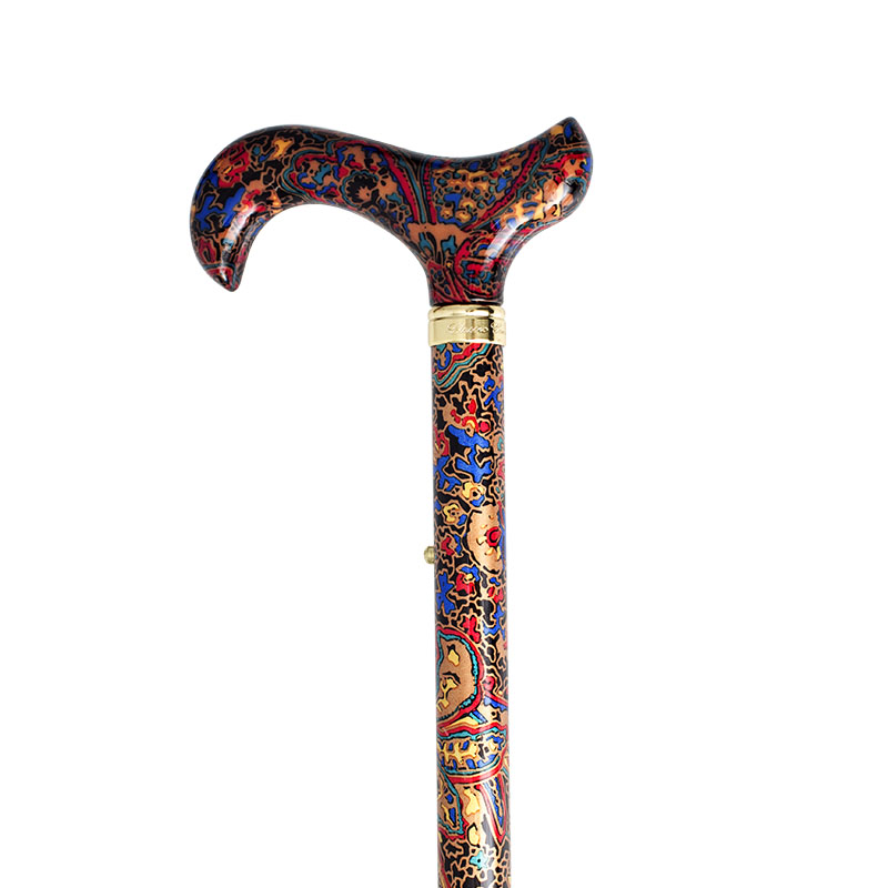 Derby Stick with Diamond Pattern - WalkingSticks.co.uk