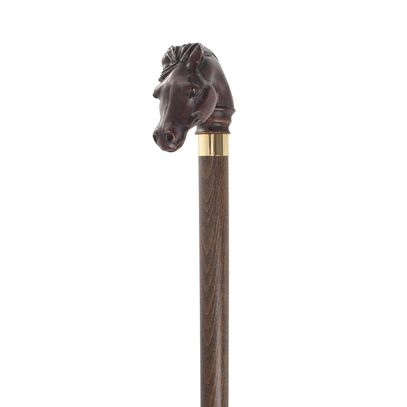 Duck Head Black Hardwood Walking Cane - WalkingSticks.co.uk