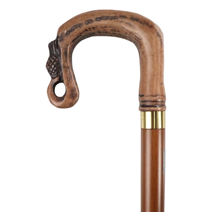 Brown Crook Collectors' Walking Stick - WalkingSticks.co.uk