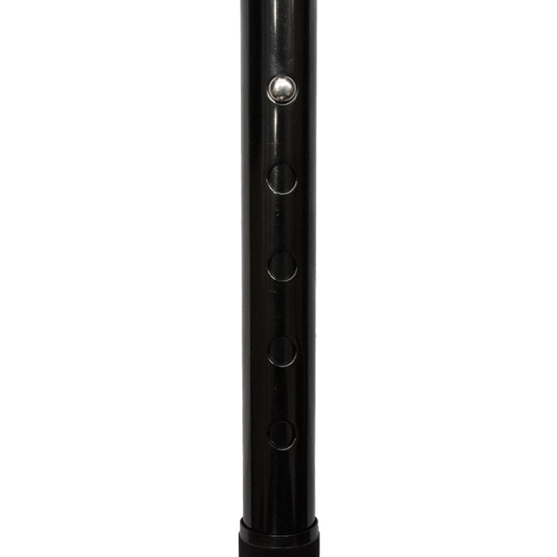 Long Folding Black Walking Stick - WalkingSticks.co.uk