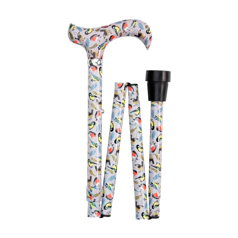 Patterned Grey Walking Sticks - WalkingSticks.co.uk