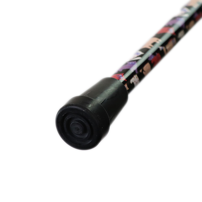 Crazy Cats Adjustable Walking Stick - WalkingSticks.co.uk