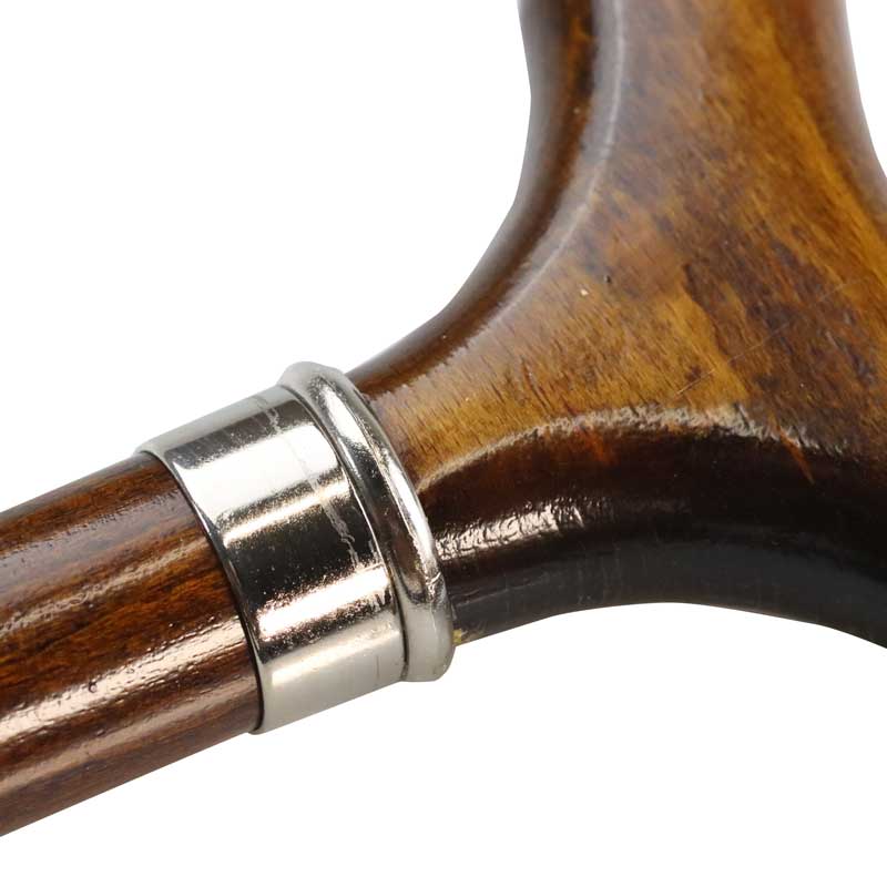 Brown Derby Handle Walking Stick - WalkingSticks.co.uk