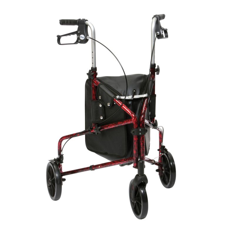Drive Medical Red Flame Triwalker - WalkingSticks.co.uk