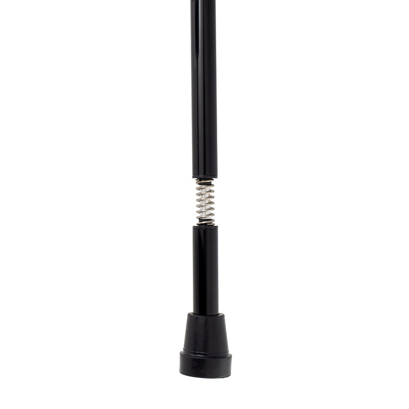 Adjustable Black Derby Walking Stick with Shock Absorber ...