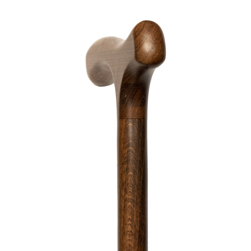 Lightweight Beech Crutch Walking Stick - WalkingSticks.co.uk