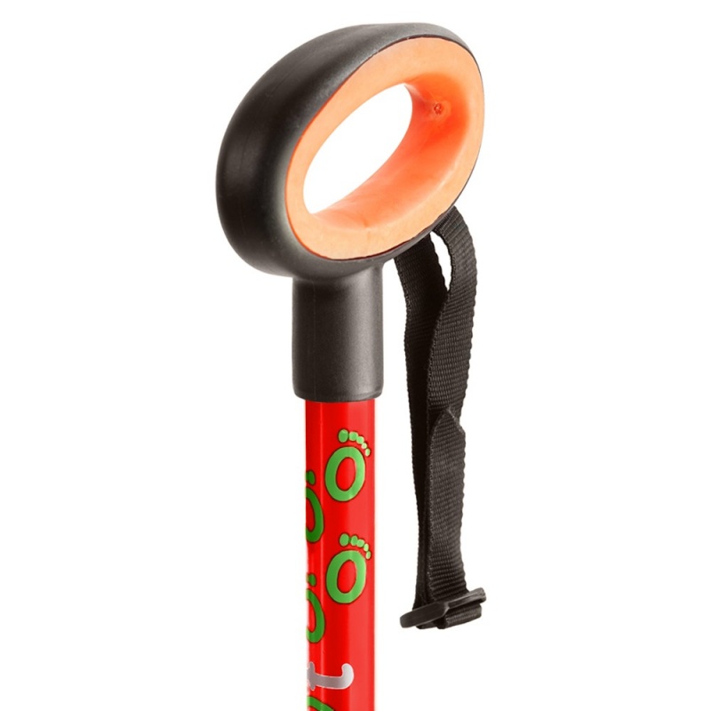 Red Folding Walking Sticks - WalkingSticks.co.uk