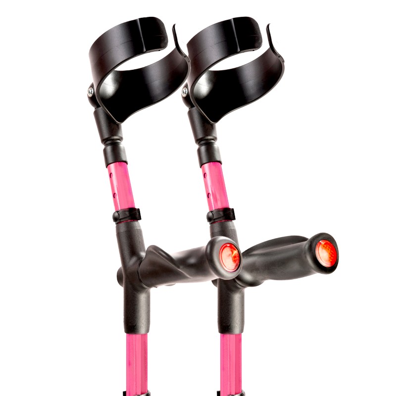Flexyfoot Comfort Grip Crutch (Pair) - WalkingSticks.co.uk