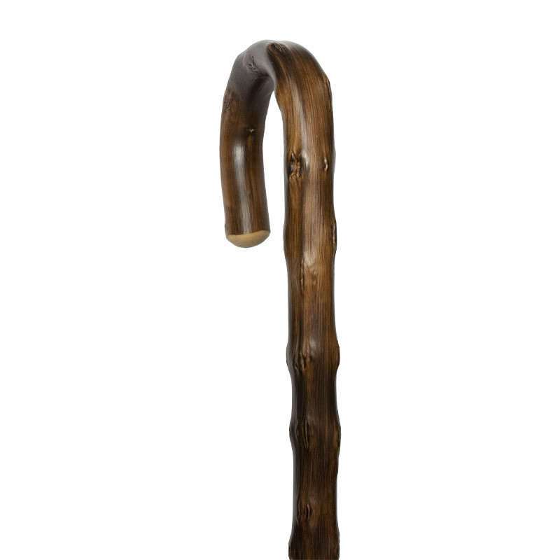 Gents' Chestnut Crook Congo Walking Stick - WalkingSticks.co.uk