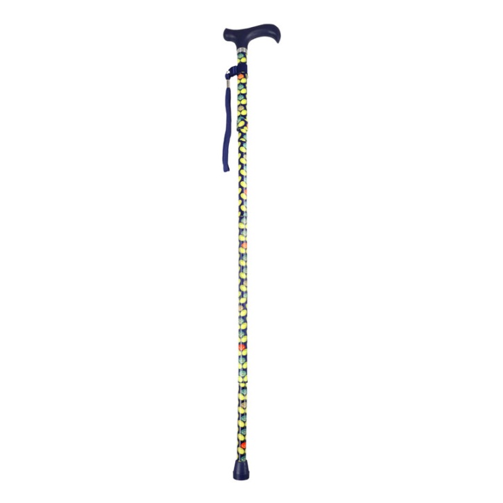 Mini Folding Blue Morris Walking Stick - WalkingSticks.co.uk