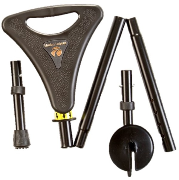 Elite Folding Walking Seat Stick Set - WalkingSticks.co.uk