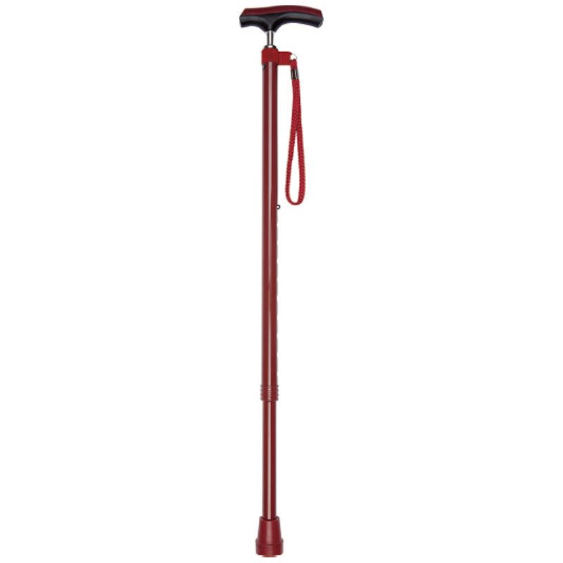 Red Comfy Grip Adjustable Walking Cane - WalkingSticks.co.uk