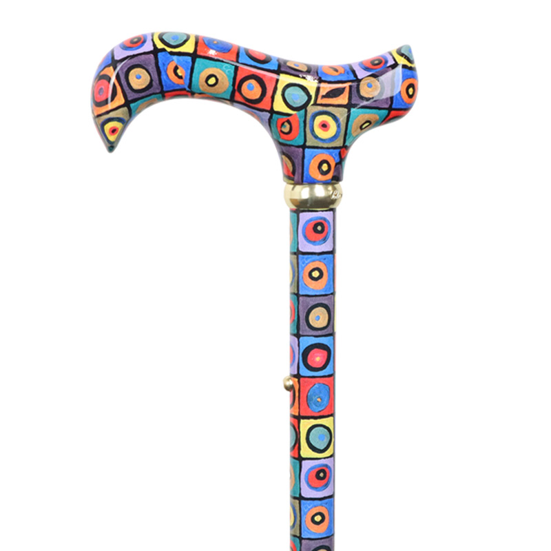 Derby Walking Stick (Magic Circles) - WalkingSticks.co.uk