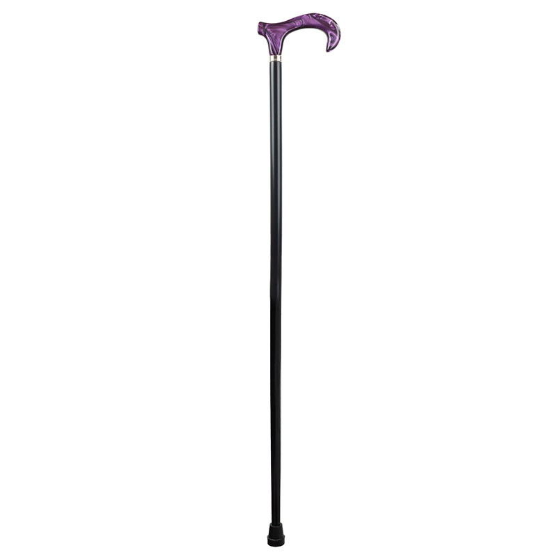 Marbled Amethyst Moderne Walking Cane - WalkingSticks.co.uk