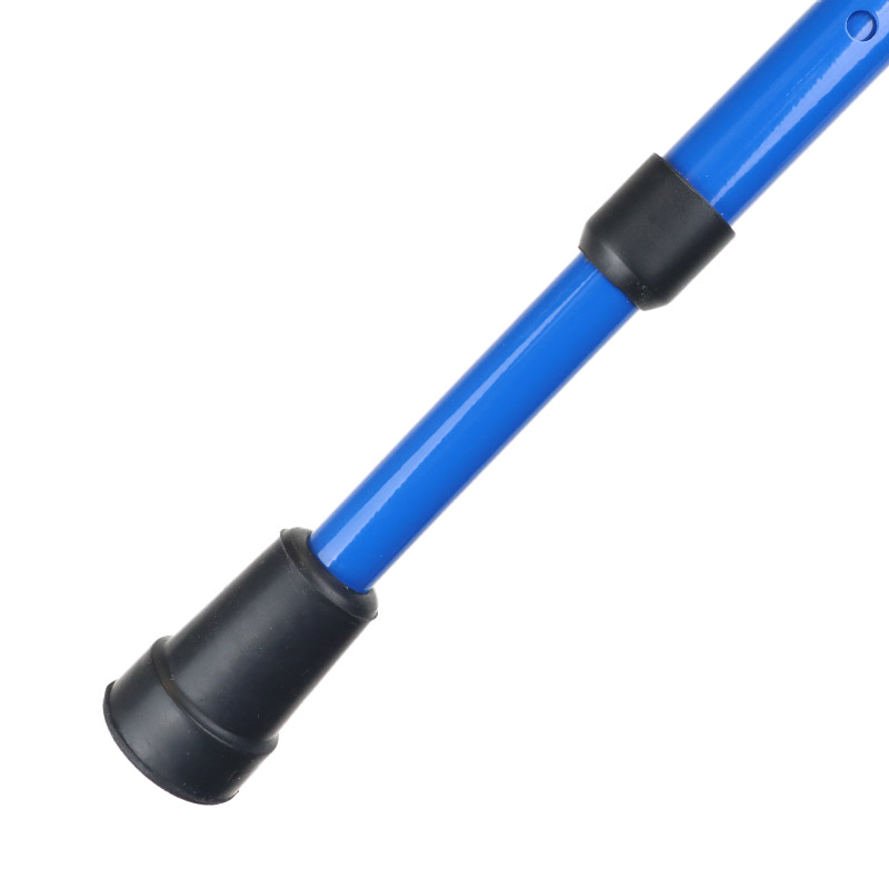 Ossenberg Fischer Blue Walking Stick Right - WalkingSticks.co.uk
