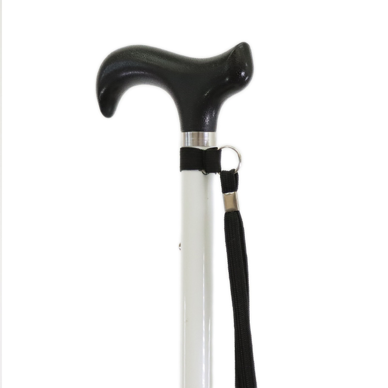 Derby Folding White Cane for the Blind - WalkingSticks.co.uk