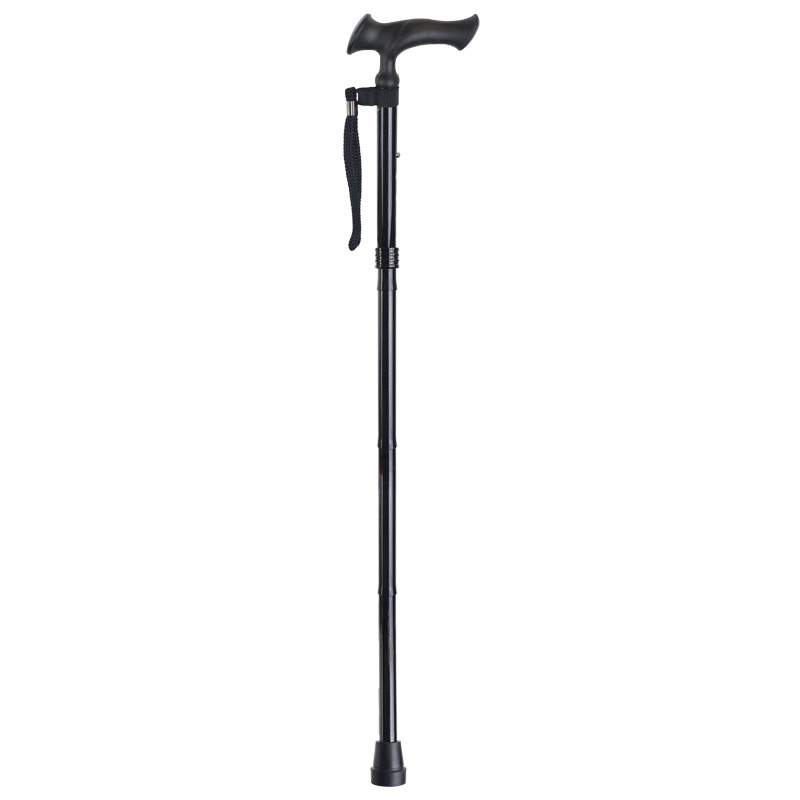 Ziggy Black Ergonomic Gel Handle Stick - WalkingSticks.co.uk