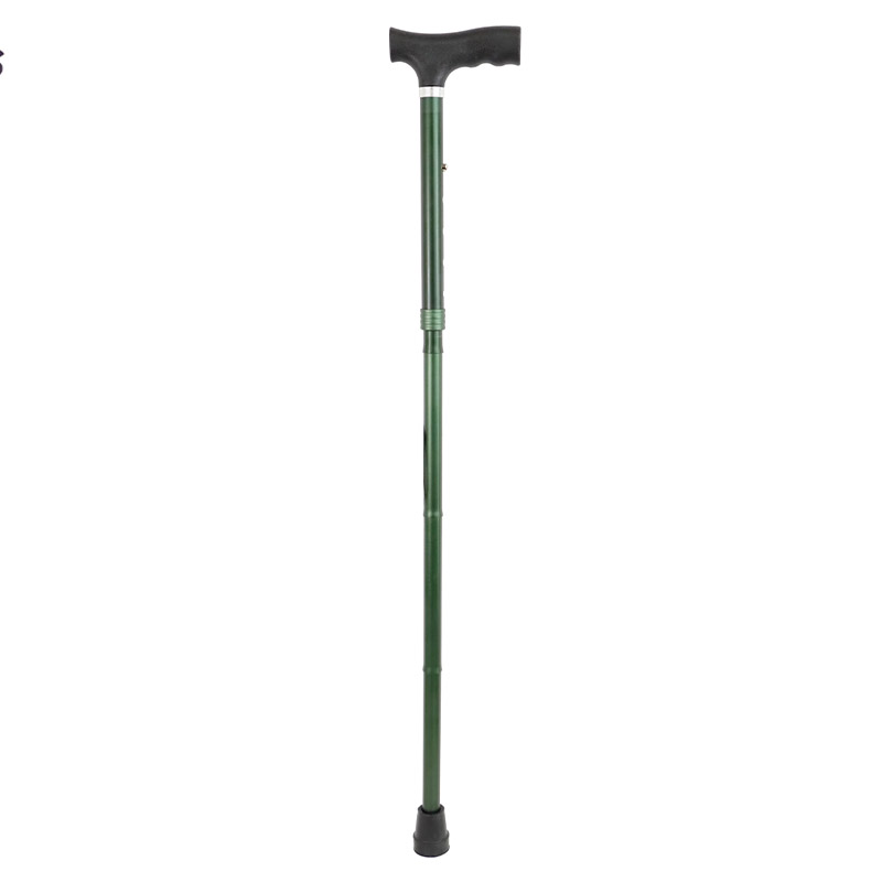 Ziggy Green Adjustable Fold Walking Stick - WalkingSticks.co.uk