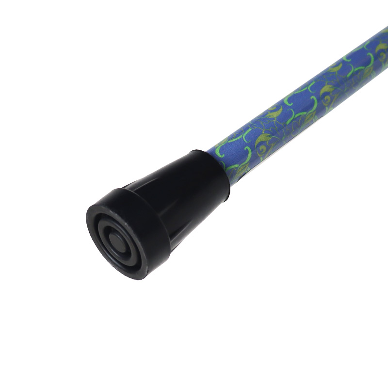 Ziggy Purple Leaf Petite Handle Stick - WalkingSticks.co.uk