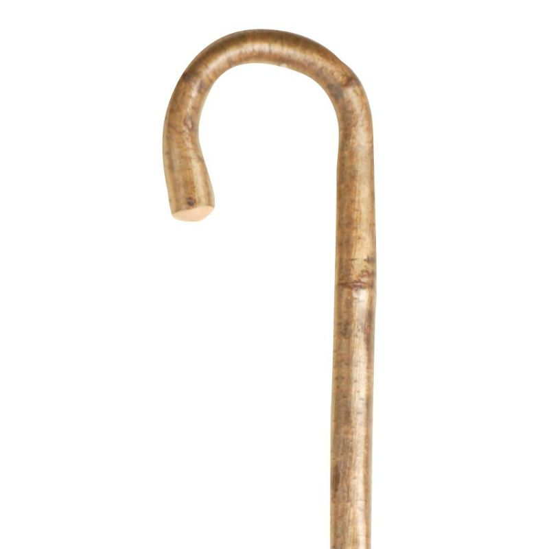 Extra-Long Hazel Crook Walking Stick - WalkingSticks.co.uk