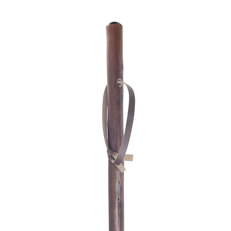 Chestnut Hiker Stick with Plain Ferrule - WalkingSticks.co.uk