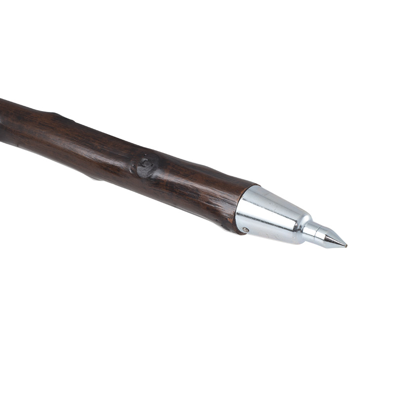 Chestnut Hiker Stick with Spiked Ferrule - WalkingSticks.co.uk