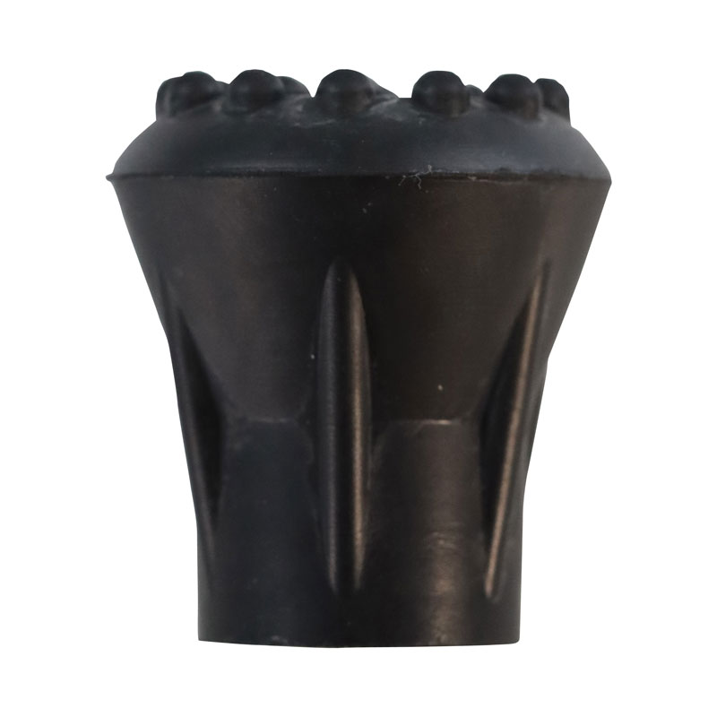 Type C Black Walking Stick Rubber Ferrule - WalkingSticks.co.uk