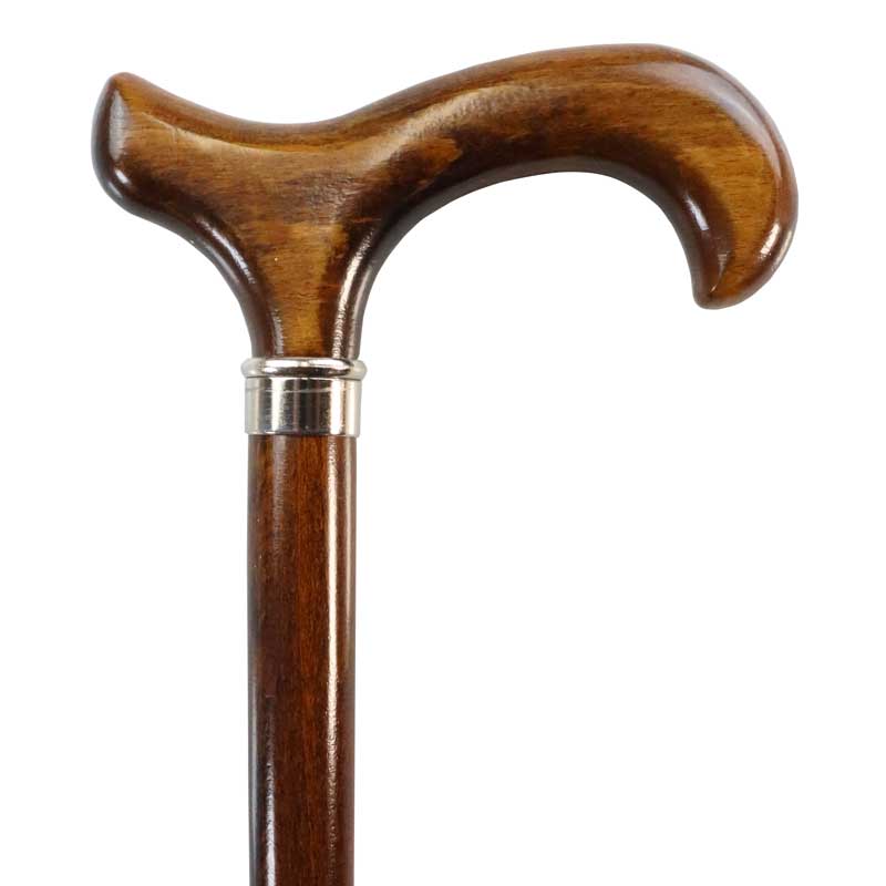 Brown Derby Handle Walking Stick - WalkingSticks.co.uk