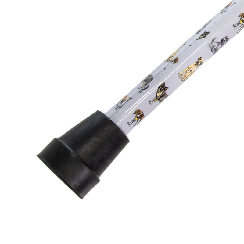 Height-Adjustable Dogs Walking Stick - WalkingSticks.co.uk
