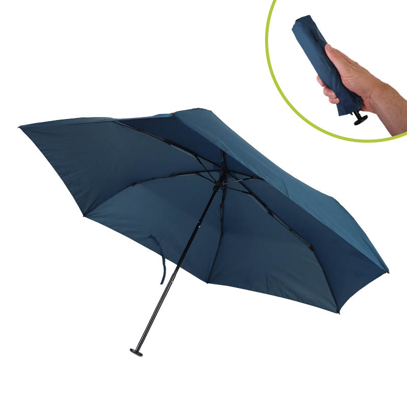Doppler Zero 99 Umbrella Crystal Blue - WalkingSticks.co.uk