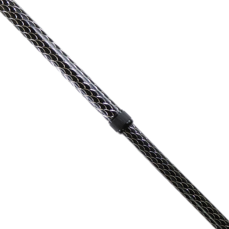 Etched Black Adjustable Walking Stick - WalkingSticks.co.uk