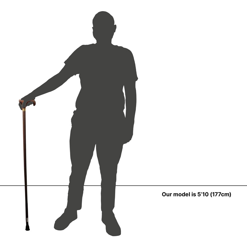 Extra-Long Derby Wooden Walking Stick - WalkingSticks.co.uk