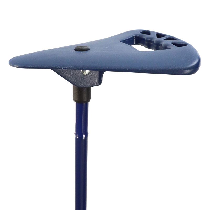 Flipstick Blue Foldaway Seat Stick - WalkingSticks.co.uk