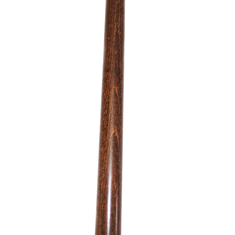 Hardwood Crook Cane with Swarovski Handle - WalkingSticks.co.uk