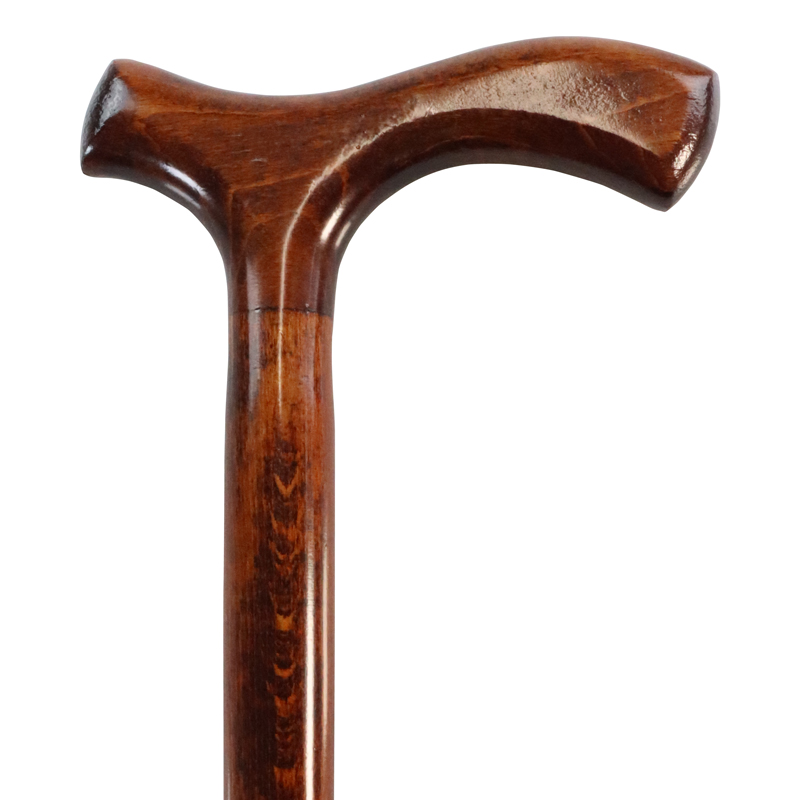 Lightweight Beech Crutch Walking Stick - WalkingSticks.co.uk