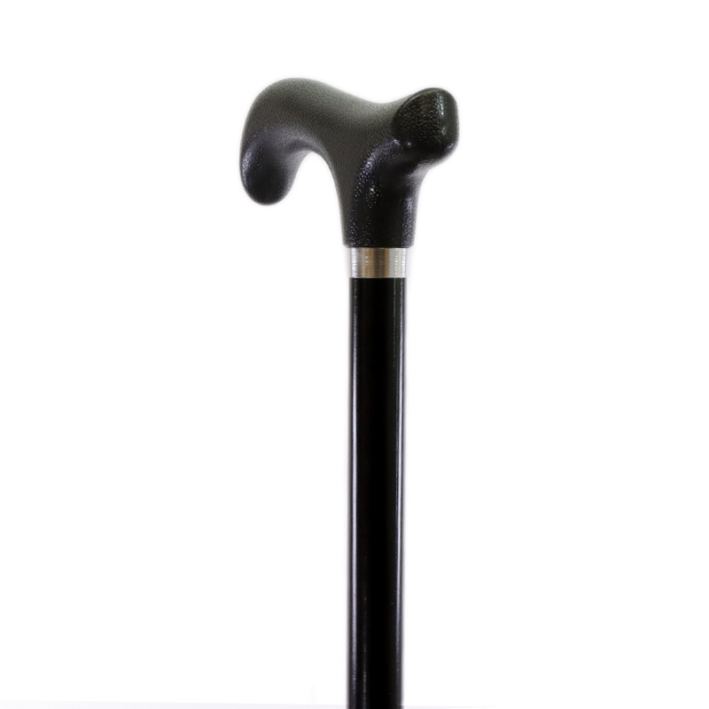 Mini Folding Black Derby Walking Stick - WalkingSticks.co.uk