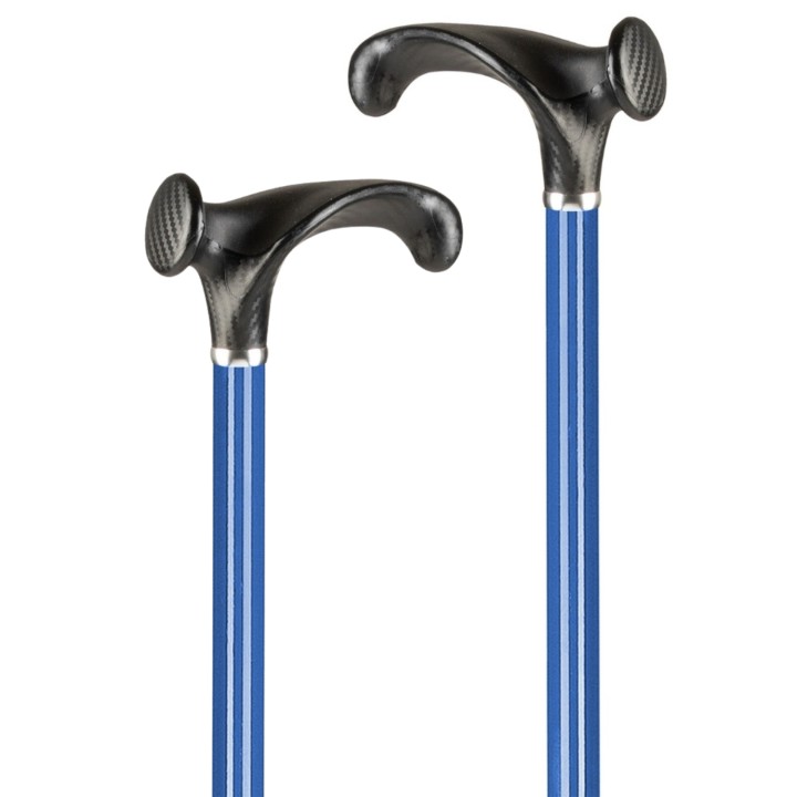 Ossenberg Blue Walking Sticks (Pair) - WalkingSticks.co.uk
