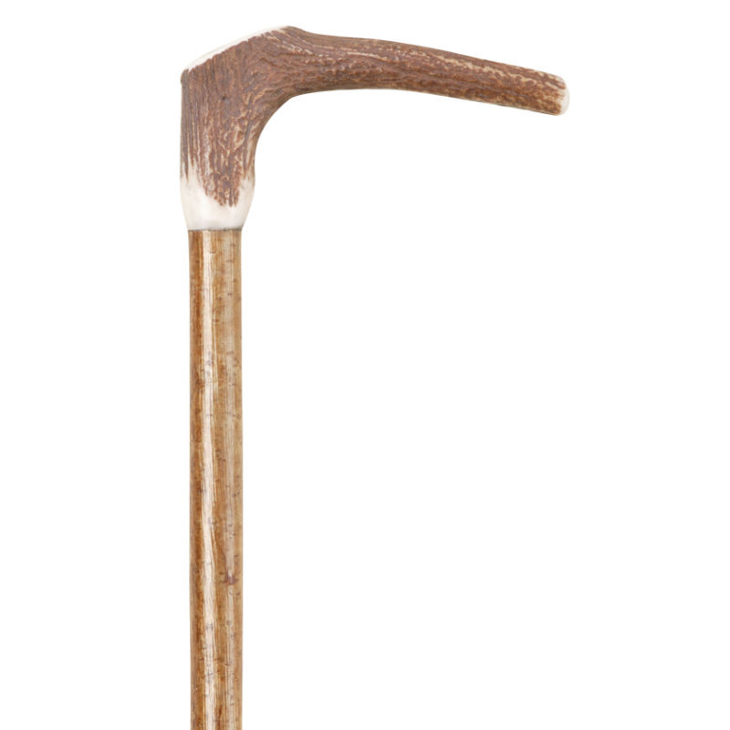 Staghorn Plain Handle Walking Stick - WalkingSticks.co.uk