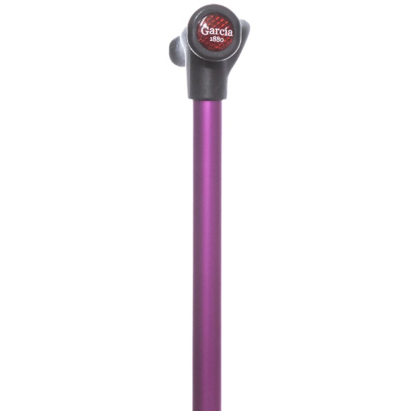 Purple Anatomical Left Hand Cane - WalkingSticks.co.uk
